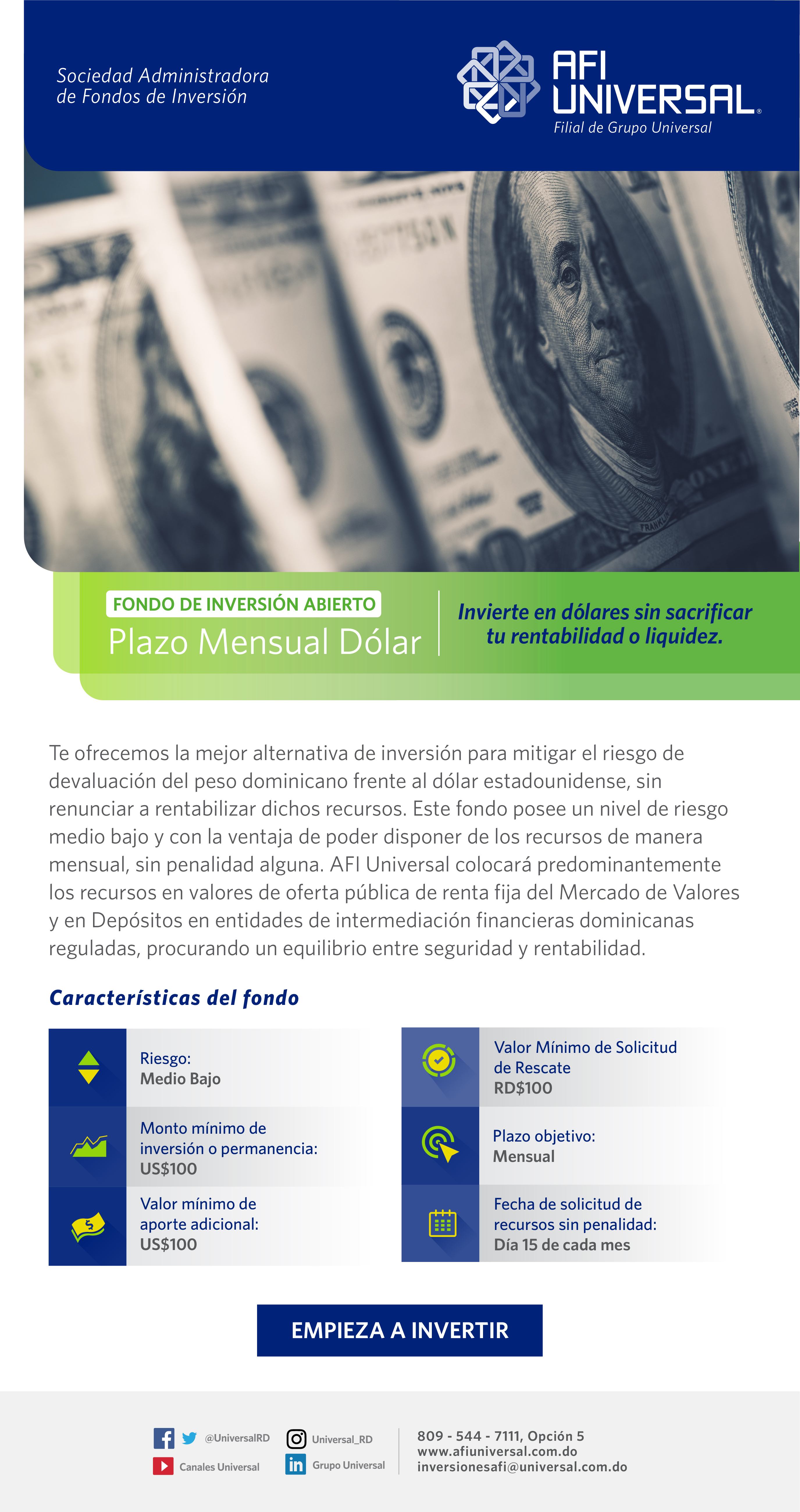 Repositorio Productos AFI Universal